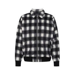 Cleptomanicx Jacke 'Checker' Herren Gr&ouml;&szlig;e L schwarz / wei&szlig; Sommerjacke