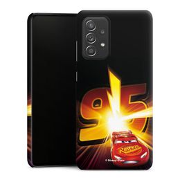 DeinDesign Galaxy A52s 5G Handy Premium Case Smartphone Handyh&uuml;lle Schutzh&uuml;lle matt Official Licensed Product Cars Lightning Mcqueen 95 Premium Case