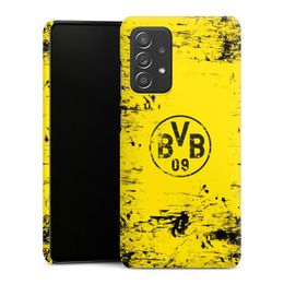 DeinDesign Galaxy A52s 5G Handy Premium Case Smartphone Handyh&uuml;lle Schutzh&uuml;lle matt Borussia Dortmund Bvb Official Licensed Product Premium Case