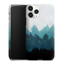 DeinDesign iPhone 11 Pro Handy Premium Case Smartphone Handyh&uuml;lle Schutzh&uuml;lle gl&auml;nzend Abstract Forrest Tree Premium Case