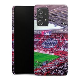 DeinDesign Galaxy A52s 5G Handy Premium Case Smartphone Handyh&uuml;lle Schutzh&uuml;lle matt Stadium Fc Bayern M&uuml;nchen Fcb Premium Case