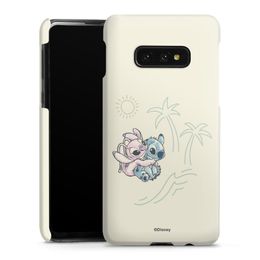 DeinDesign Galaxy S10e Handy Premium Case Smartphone Handyh&uuml;lle Schutzh&uuml;lle matt Angel Disney Lilo & Stitch Premium Case