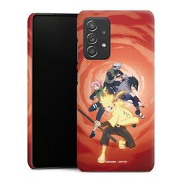 DeinDesign Galaxy A52s 5G Handy Premium Case Smartphone Handyh&uuml;lle Schutzh&uuml;lle matt Sasuke Naruto Shippuden Sakura Premium Case