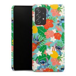 DeinDesign Galaxy A52s 5G Handy Premium Case Smartphone Handyh&uuml;lle Schutzh&uuml;lle matt Lilo & Stitch Disney Movie Premium Case