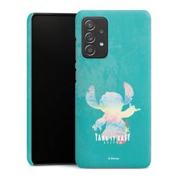 DeinDesign Galaxy A52s 5G Handy Premium Case Smartphone Handyh&uuml;lle Schutzh&uuml;lle matt Official Licensed Product Disney Lilo & Stitch Premium Case
