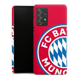 DeinDesign Galaxy A52s 5G Handy Premium Case Smartphone Handyh&uuml;lle Schutzh&uuml;lle matt Fcb Official Licensed Product Fc Bayern M&uuml;nchen Premium Case