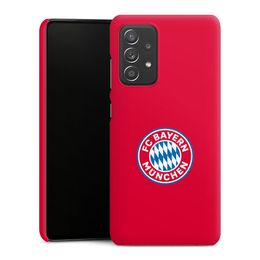 DeinDesign Galaxy A52s 5G Handy Premium Case Smartphone Handyh&uuml;lle Schutzh&uuml;lle matt Fc Bayern M&uuml;nchen Fcb Logo Premium Case