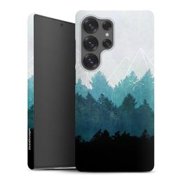 DeinDesign Galaxy S25 Ultra Handy Premium Case Smartphone Handyh&uuml;lle Schutzh&uuml;lle matt Tree Forrest Abstract Premium Case
