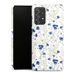 DeinDesign Galaxy A52s 5G Handy Premium Case Smartphone Handyh&uuml;lle Schutzh&uuml;lle matt Flower Muster Flowers Premium Case