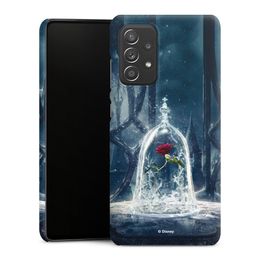 DeinDesign Galaxy A52s 5G Handy Premium Case Smartphone Handyh&uuml;lle Schutzh&uuml;lle matt Disney Princess Rose The Beauty And The Beast Premium Case