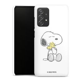 DeinDesign Galaxy A52s 5G Handy Premium Case Smartphone Handyh&uuml;lle Schutzh&uuml;lle matt Peanuts Love Snoopy Premium Case