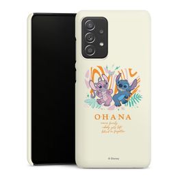 DeinDesign Galaxy A52s 5G Handy Premium Case Smartphone Handyh&uuml;lle Schutzh&uuml;lle matt Disney Official Licensed Product Lilo & Stitch Premium Case