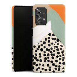 DeinDesign Galaxy A52s 5G Handy Premium Case Smartphone Handyh&uuml;lle Schutzh&uuml;lle matt Boho Abstract Kunst Premium Case