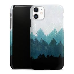 DeinDesign iPhone 11 Handy Premium Case Smartphone Handyh&uuml;lle Schutzh&uuml;lle gl&auml;nzend Abstract Forrest Tree Premium Case
