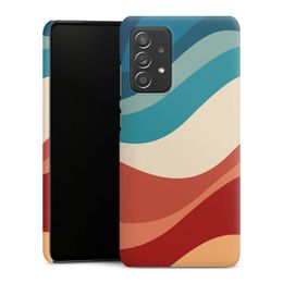 DeinDesign Galaxy A52s 5G Handy Premium Case Smartphone Handyh&uuml;lle Schutzh&uuml;lle matt Colour Wave Ombre Premium Case