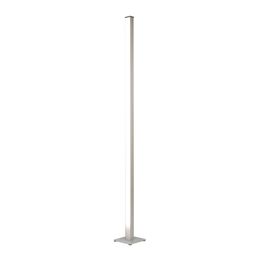 Maul S&auml;ulenleuchte Maulpino Eco LED 2.700 K dimmbar Standfu&szlig; 143 cm silber