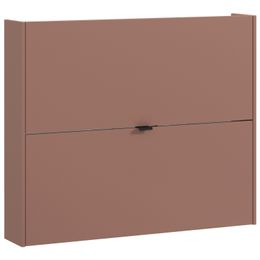 H&auml;ngeschuhschrank Ameca Braun/Eichefarben
