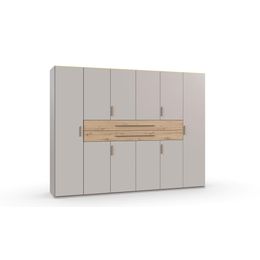 Kleiderschrank Lumio Kaschmir/Eiche Artisan