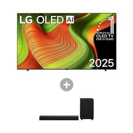 LG 83 &Prime; OLED AI B5 4K Smart TV + 2.1 Kanal TV Soundbar DS30A OLED83B59LA.DS30001