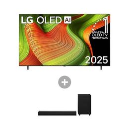 LG 77 &Prime; OLED AI B5 4K Smart TV + 2.1 Kanal TV Soundbar DS30A OLED77B59LA.DS30001