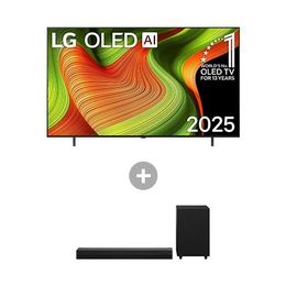 LG 65 &Prime; OLED AI B5 4K Smart TV + 2.1 Kanal TV Soundbar DS30A OLED65B59LA.DS30001