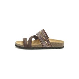 Lascana Damen Pantolette, braun, Gr&ouml;&szlig;e 38
