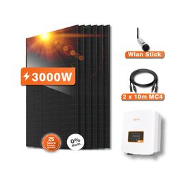 3000W Solaranlage Set Photovoltaik - SOLIS Wechselrichter mit WLAN