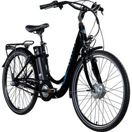 Z&uuml;ndapp Z&uuml;ndapp Green 2.7 E Bike Damenfahrrad 26 Zoll schwarz/blau