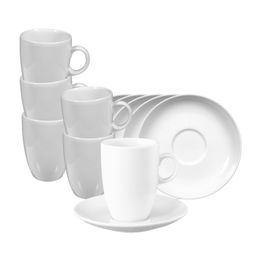 Seltmann Weiden Cappuccinotassen mit Untertassen VIP. 230 ml 6er Set