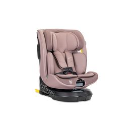 Lorelli Kindersitz Solaris i-Size 40 - 150 cm St&uuml;tzbein 360 Grad Drehung Kissen rosa