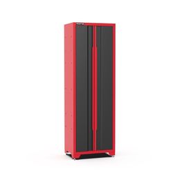 SONSTIGE Feistos FEISTOS Werkstatteinrichtung Novo Solo Werkstatt Hochschrank schwarz & rot 45,7x66x198cm