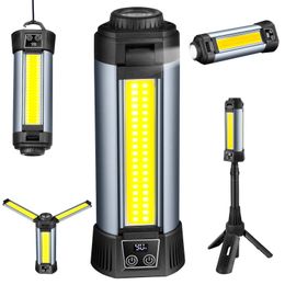 Steinborg 12in1 Multifunktionsleuchte LED-Campingleuchte 2000 Lumen 6000mAh