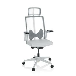 hjh OFFICE Profi B&uuml;rostuhl ARCEO W Stoff / Netzstoff mit Armlehnen (h&ouml;henverstellbar)