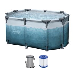 Bestway&reg; LAY-Z-SPA&reg; Eisbad Glacial Dip&trade; mit Filterpumpe 150 x 90 x 65 cm, oval