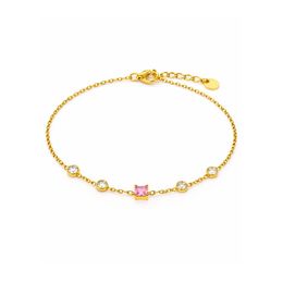 Pure Schmuck Bracelet 'Garden Grace Armband | Bridgerton' female Pink size 17 - 20 cm