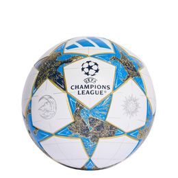 adidas Performance Ball 'UCL League 25/26 League Stage' Herren Gr&ouml;&szlig;e 4 blau / gold / schwarz / wei&szlig;