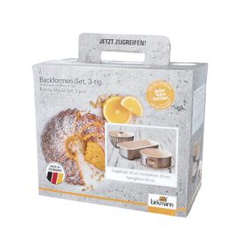 Birkmann Backformen-Set 3tlg. EASY BAKING