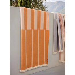- Baumwolldecke Reed Orange 130x170 cm