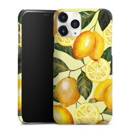 DeinDesign iPhone 11 Pro Handy Premium Case Smartphone Handyh&uuml;lle Schutzh&uuml;lle matt Summer Lemon Fruits Premium Case