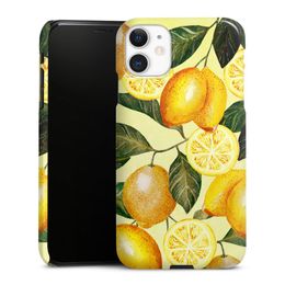 DeinDesign iPhone 11 Handy Premium Case Smartphone Handyh&uuml;lle Schutzh&uuml;lle gl&auml;nzend Summer Lemon Fruits Premium Case