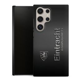 DeinDesign Galaxy S24 Ultra Handy Premium Case Smartphone Handyh&uuml;lle Schutzh&uuml;lle matt Logo Eintracht Braunschweig Official Licensed Product Premium Case