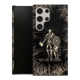 DeinDesign Galaxy S24 Ultra Handy Premium Case Smartphone Handyh&uuml;lle Schutzh&uuml;lle matt Tv Show Designs Wikinger Vikings Premium Case