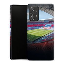 DeinDesign Galaxy A52s 5G Handy Premium Case Smartphone Handyh&uuml;lle Schutzh&uuml;lle matt Fcb Stadium Fc Bayern M&uuml;nchen Premium Case