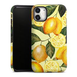 DeinDesign iPhone 11 Handy Panzer Handyh&uuml;lle robuste Outdoor H&uuml;lle Schutzh&uuml;lle matt Summer Lemon Fruits Tough Case