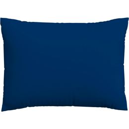 Kissenbezug Schlafgut, B:60cm L:80cm, blau, Jersey, Obermaterial: 95% Baumwolle, 5% Elasthan, Kissenbez&uuml;ge, "Premium Kissenbezug Knitted Jersey (1