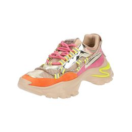 Steve Madden Damen Sneaker "Steve Madden Sneaker Lederimitat/Textil", Gr. 39, orange, Lederimitat, Textil, Schuhe