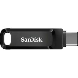 Sandisk USB-Stick "Ultra Dual Drive USB Type-C 256 GB", 256GB GB, schwarz, USB-Sticks