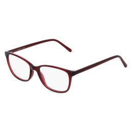 Fielmann JIL 027 CL VERA Brille Damen | Fassung: Vollrand, Butterfly, Burgunder Rosegold