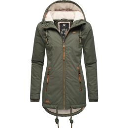 Ragwear Damen Winterjacke "Zuzka Winter", gr&uuml;n, Gr. M, Au&szlig;enmaterial: 100% Polyester. Innenfutter: 100% Polyester. Wattierung: 100% Polyester,