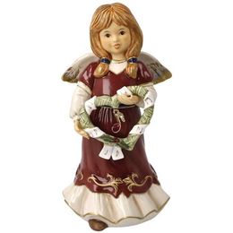 Goebel Engelfigur "Engel - Herzliche Weihnachtsmelodie - Jahresengel 2023, H&ouml;he ca. 16 cm", B/H/T: 8cm x 16cm x 8,5cm, bunt, Dekofiguren,